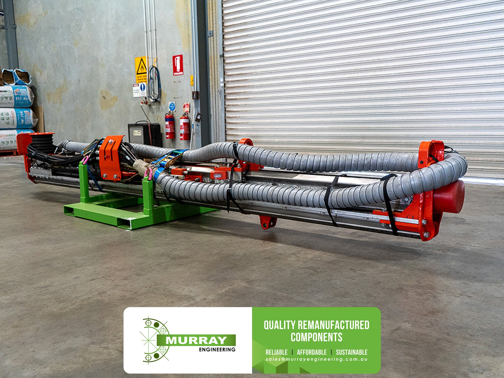 Sandvik Feed Rails – Murray Engineering